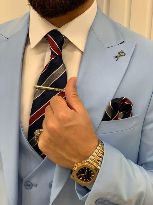 Ice Blue Suit – HolloMen